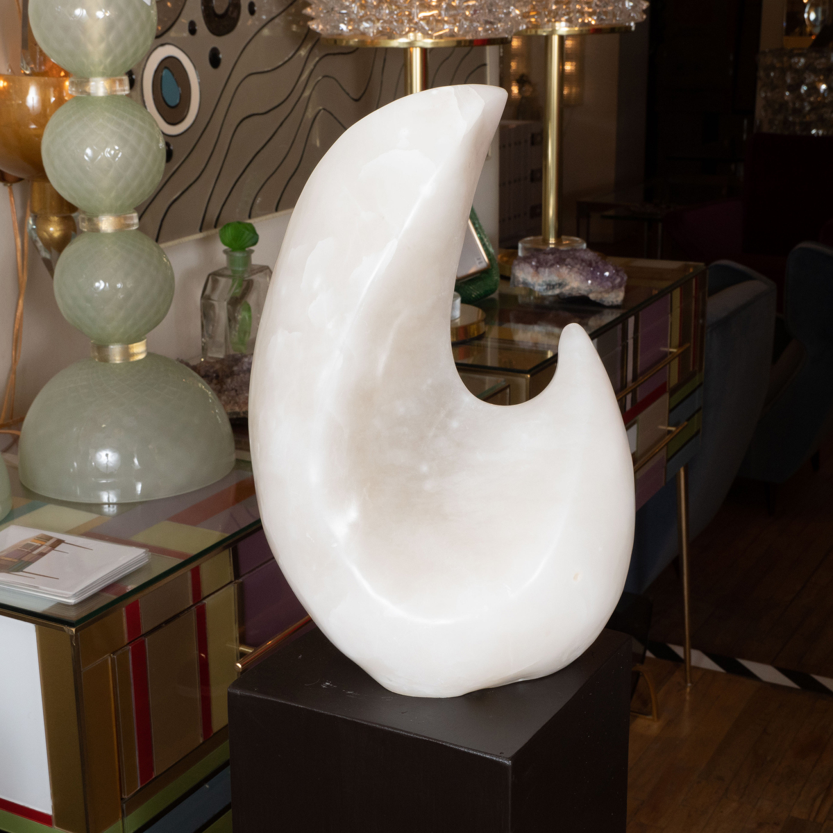 Abstract modern marble sculpture | Sculptures | John Salibello