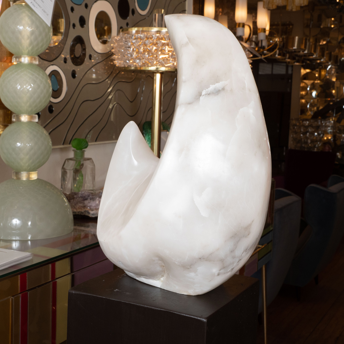 Abstract modern marble sculpture | Sculptures | John Salibello