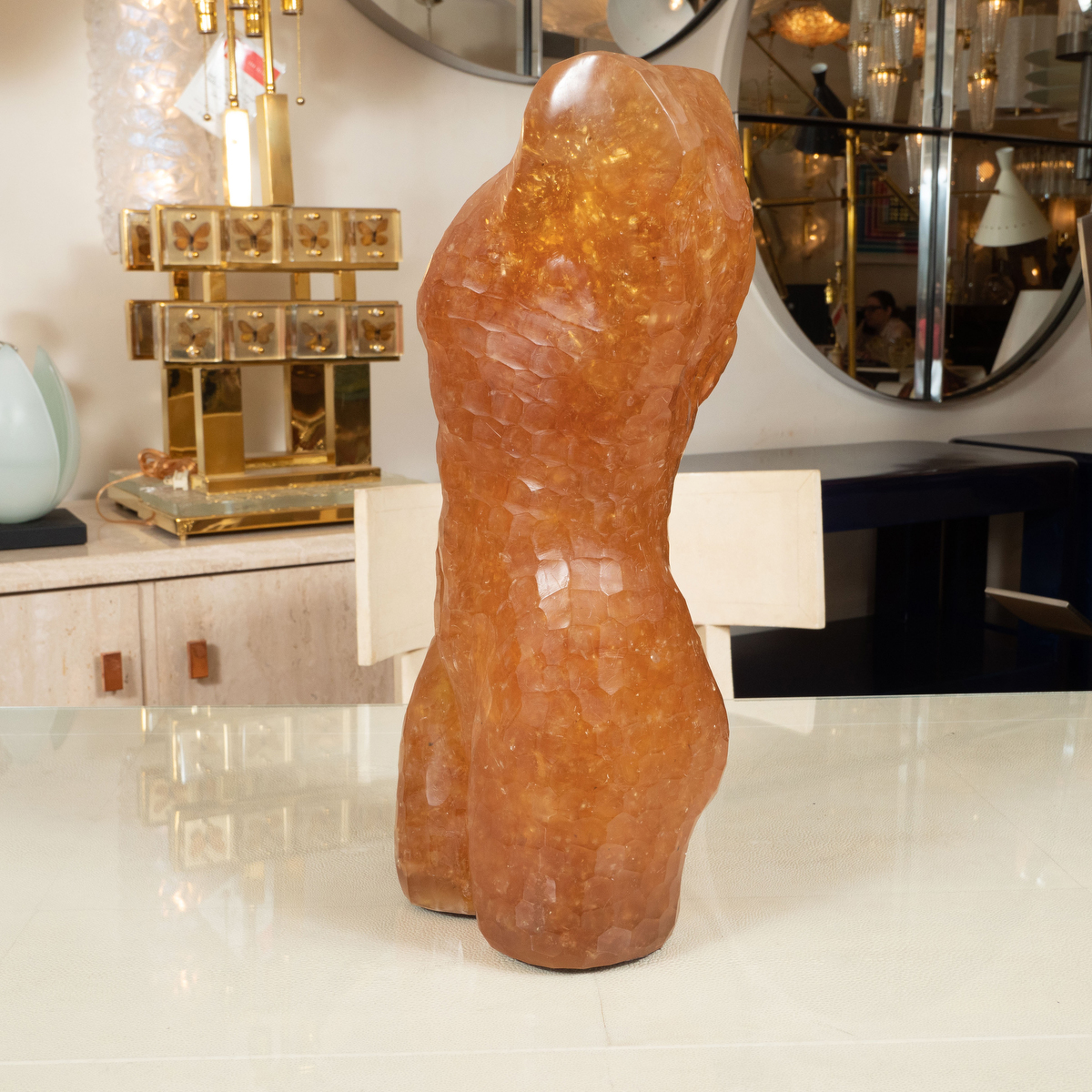 Resin torso sculpture | Sculptures | John Salibello