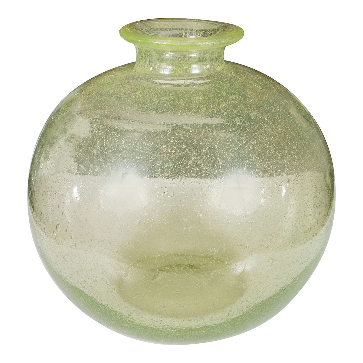 Gold fleck gourd form Murano glass vase | Vases | John Salibello