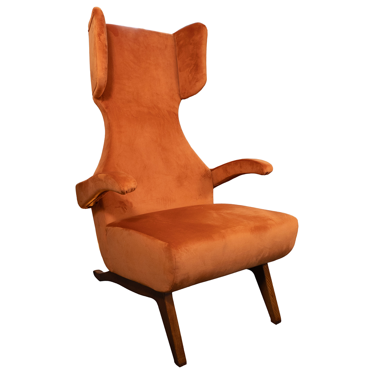 Pair of unusual highback armchairs | Chairs | John Salibello