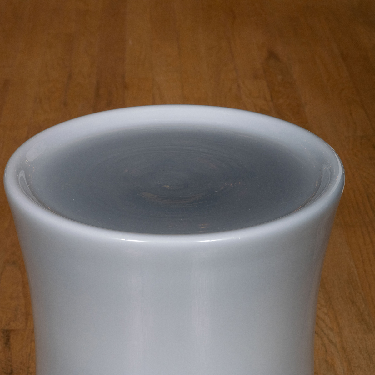 Pale grey Murano glass side table | Side & End Tables | John Salibello