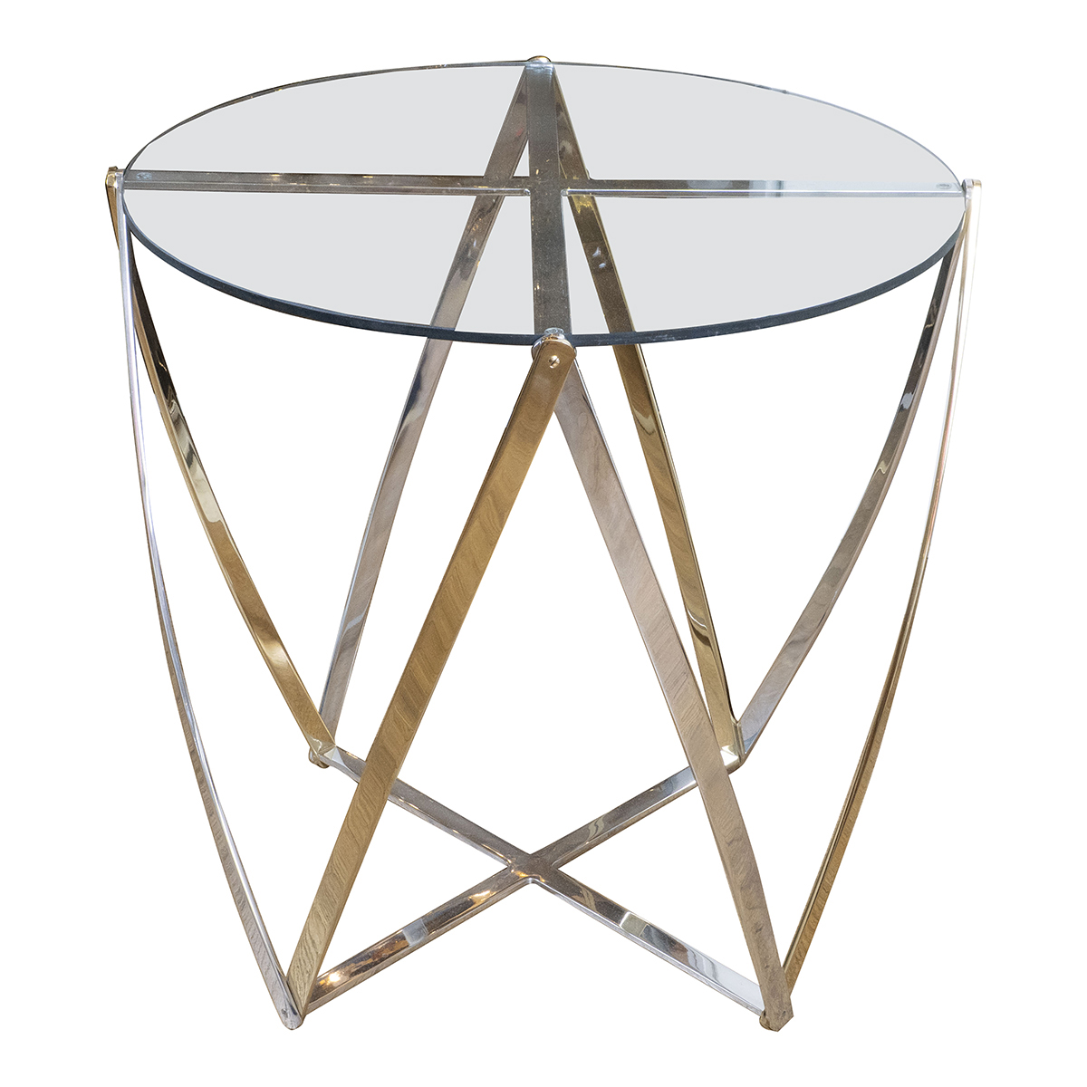 Circular two tone side table | Side & End Tables | John Salibello
