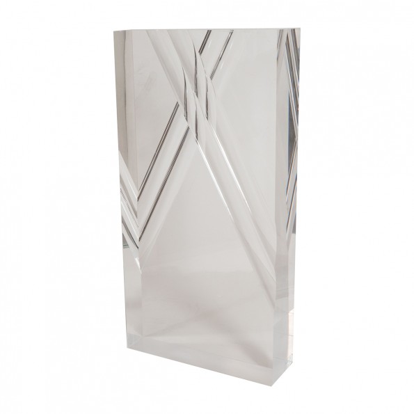 Rectangular lucite sculpture | Sculptures | John Salibello