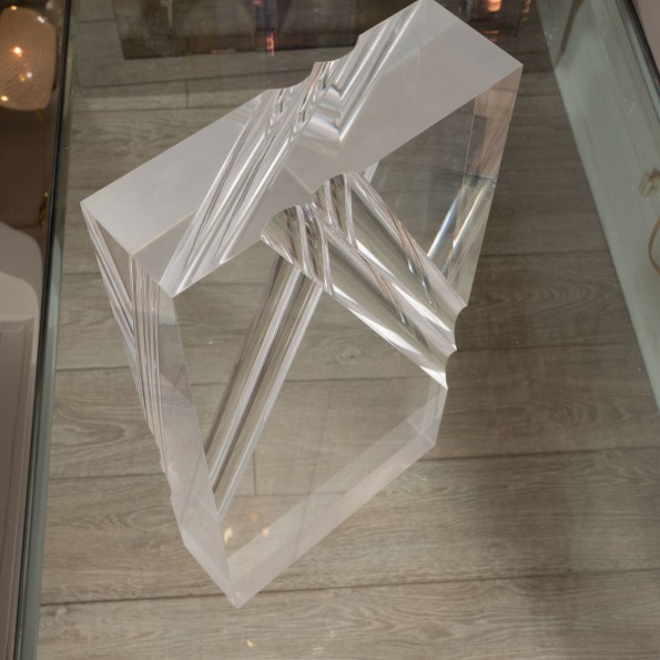Rectangular lucite sculpture | Sculptures | John Salibello